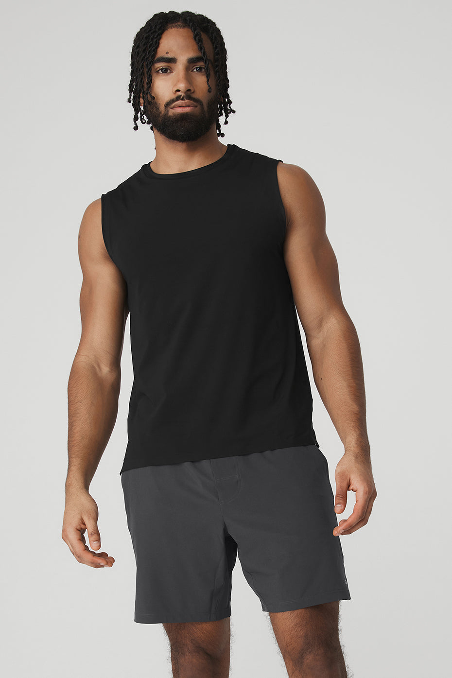 Alo Yoga Idol Performance Tank Top - Black | Editorialist