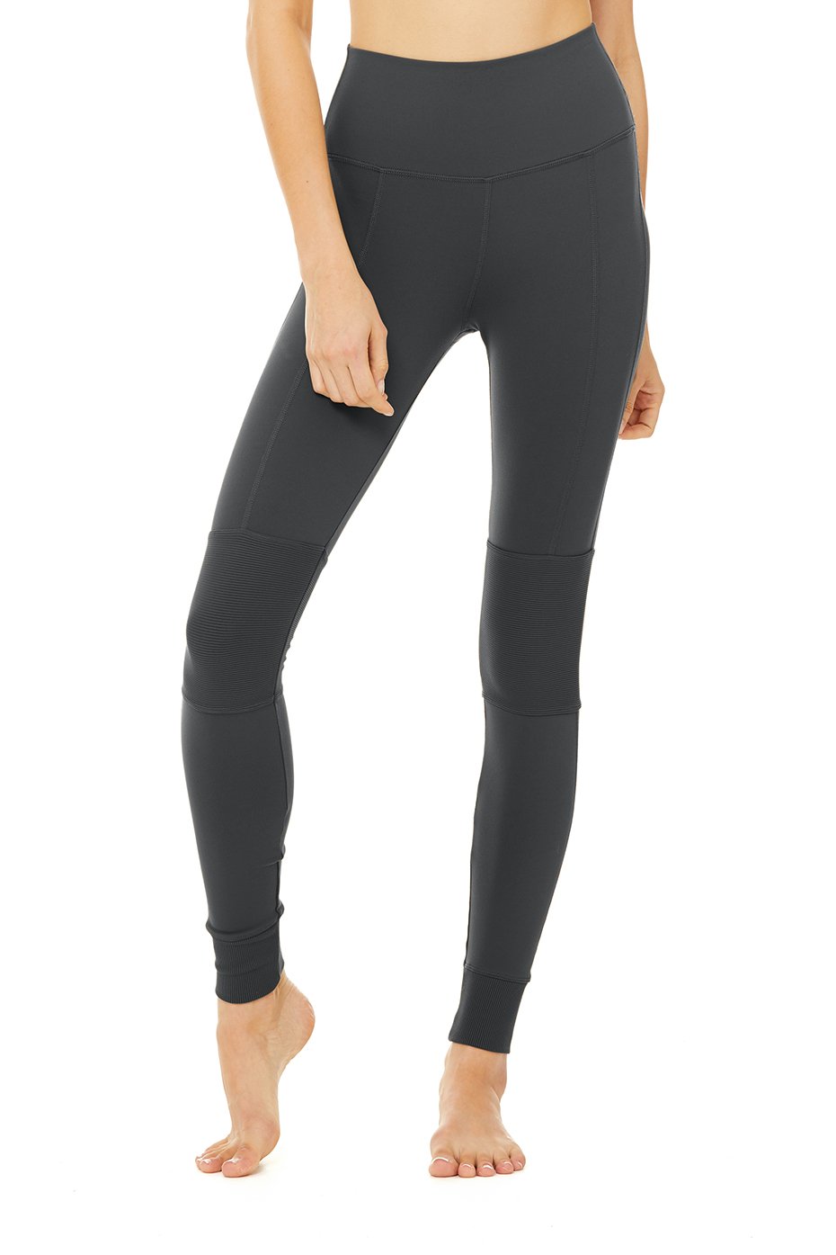 High-waist Micro Waffle Lowkey Legging 
