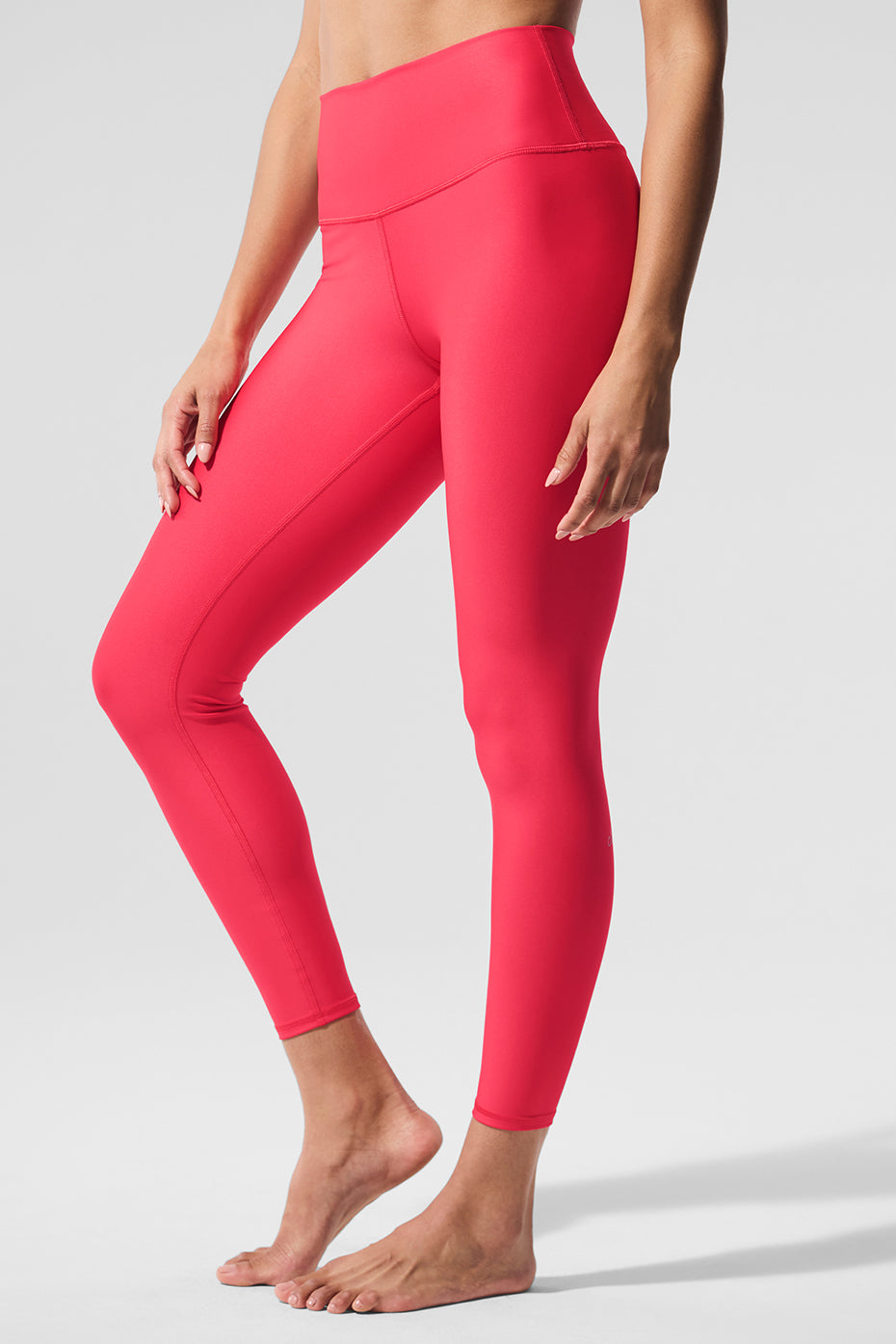 Alo Yoga Red Hot High-Waist Airlift Legging Candy Red Editorialist