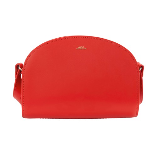 bright red bag