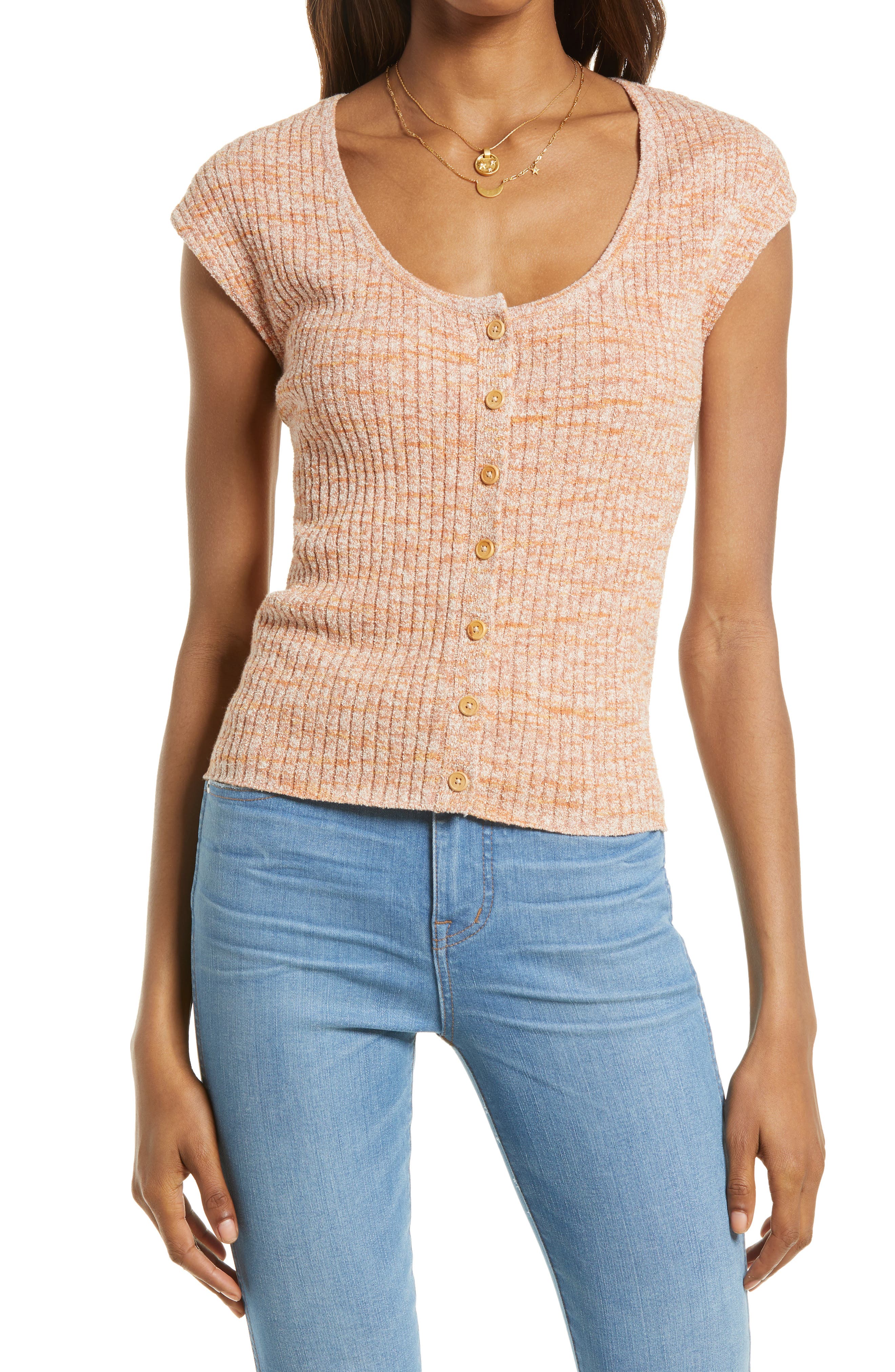 Madewell Marled Sweatshirt Tee Best 