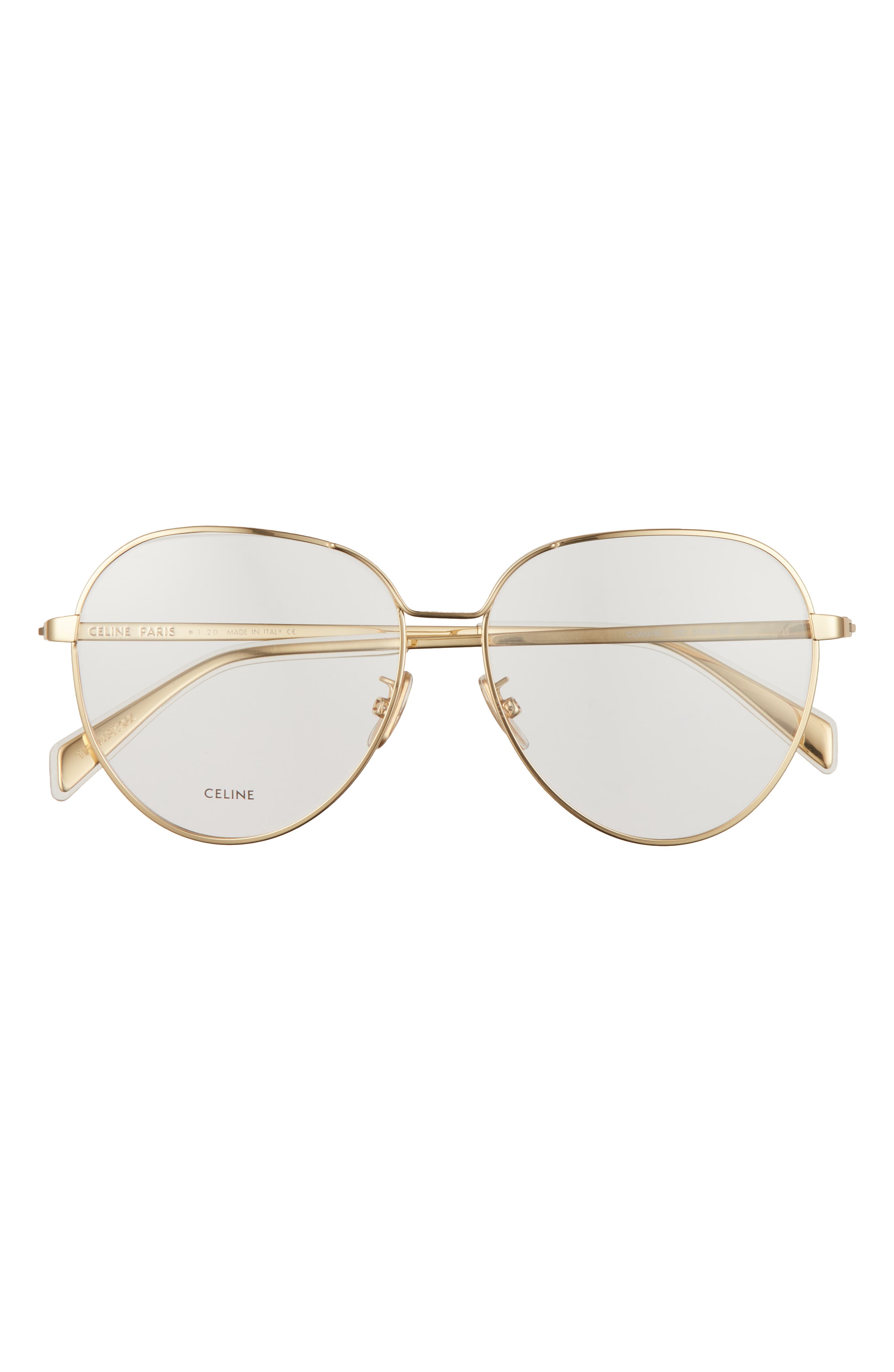 celine transparent eyeglasses