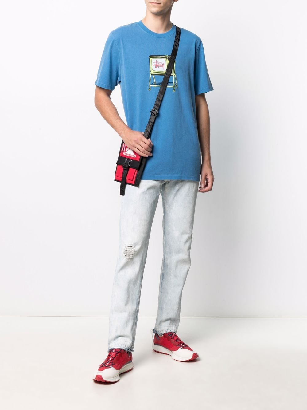 GALLERY DEPT. GALLERY DEPT. Mid-Rise Bleached Jeans