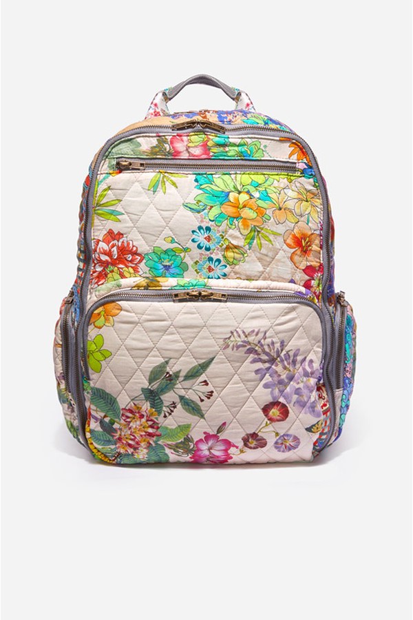 Johnny Was Dreamer Quilted Backpack Johnny Was Dreamer Quilted Backpack In Red - 30% Off  main image 4