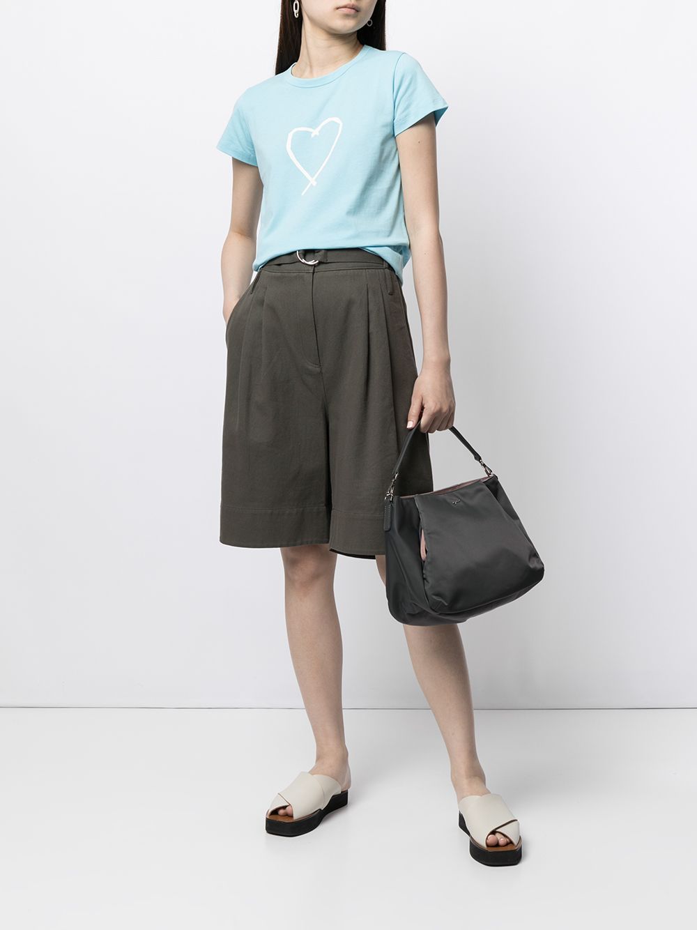AGNES B. agnès b. Detachable-Strap Shoulder Bag