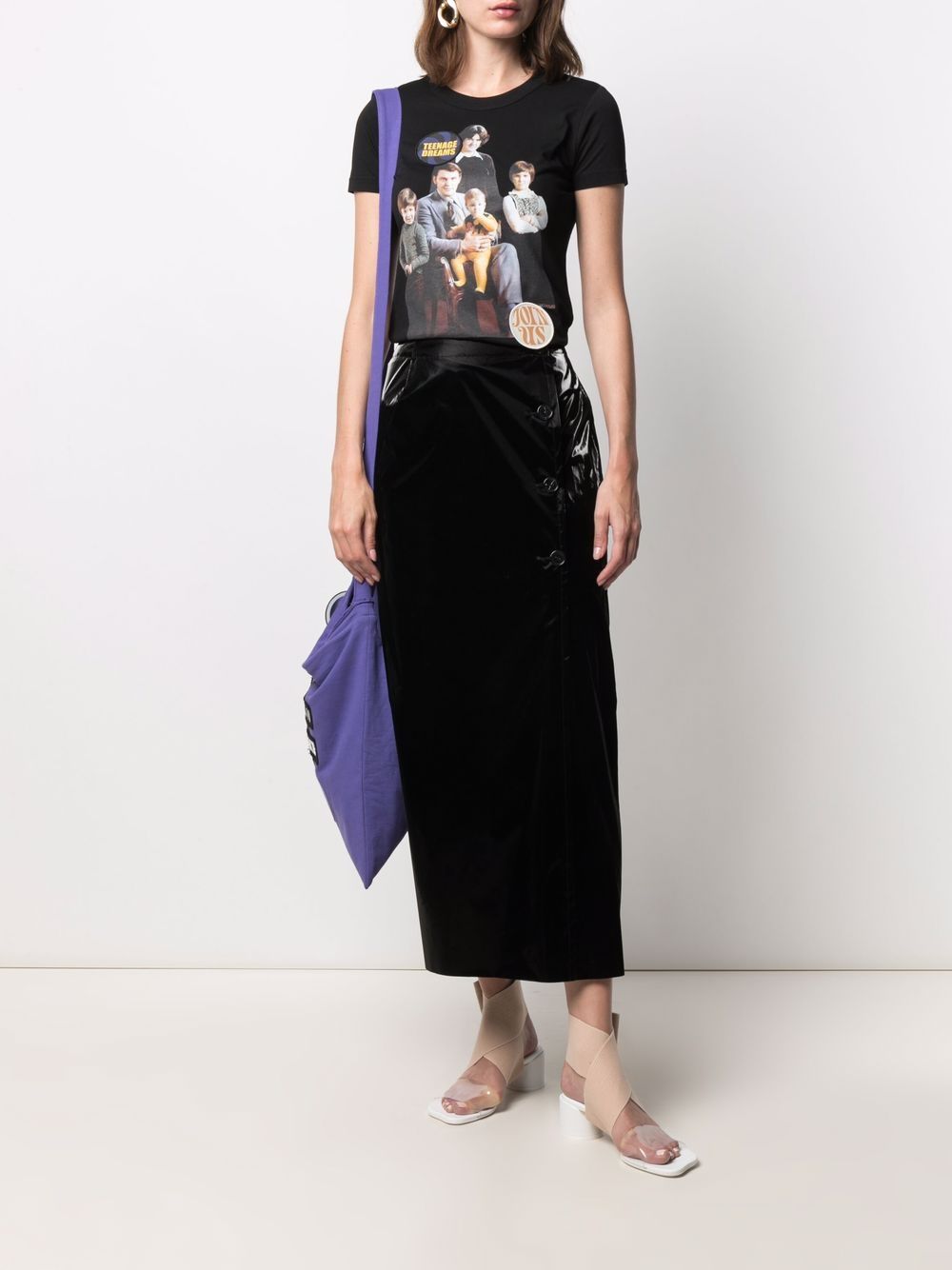 RAF SIMONS Family Portrait-Print T-Shirt