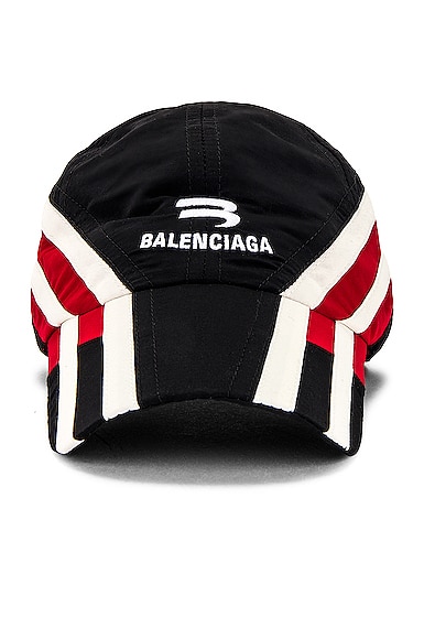 Balenciaga Nylon Cap In Black - 20% Off | Editorialist