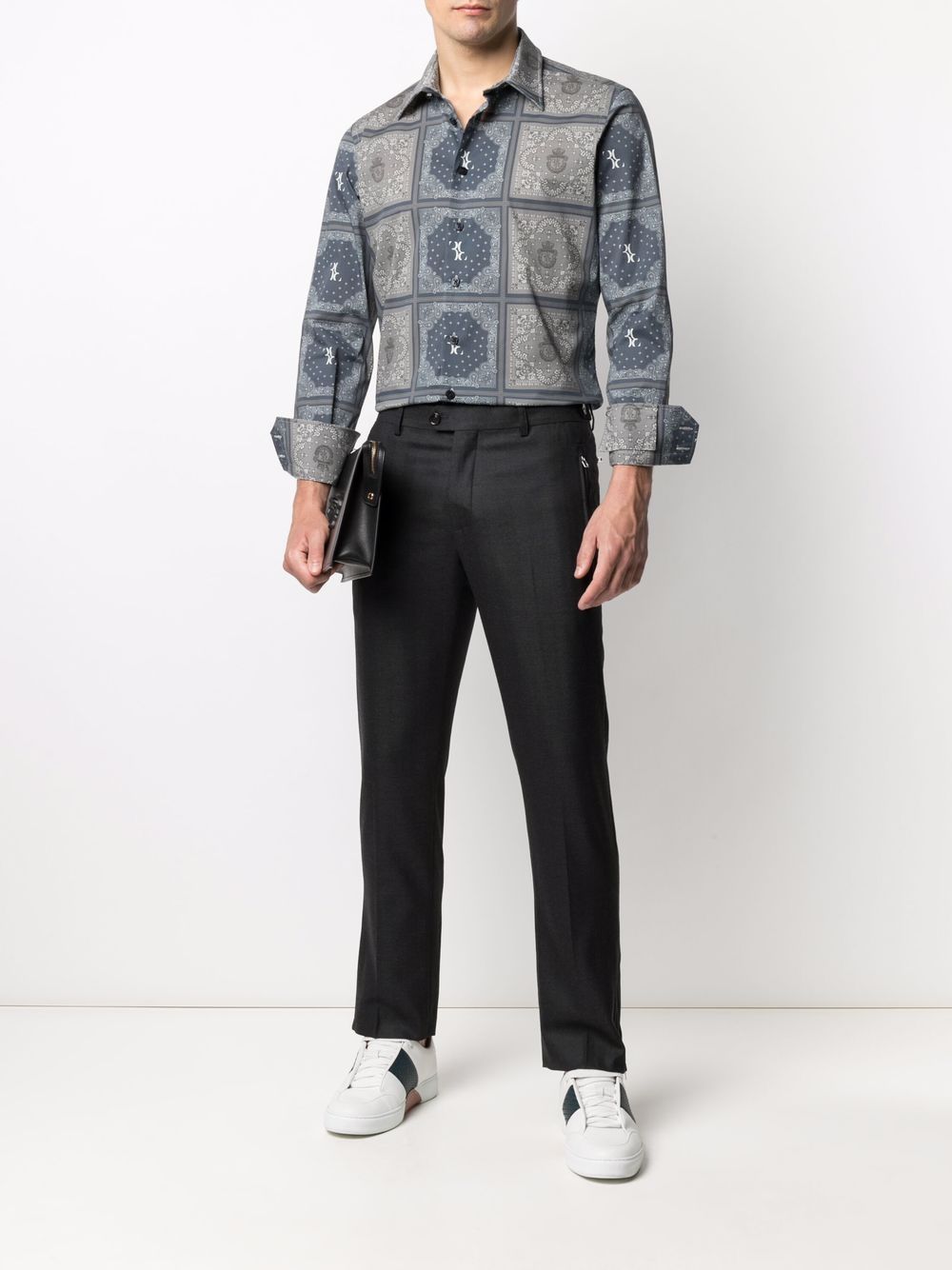 BILLIONAIRE Slim Tailored Trousers