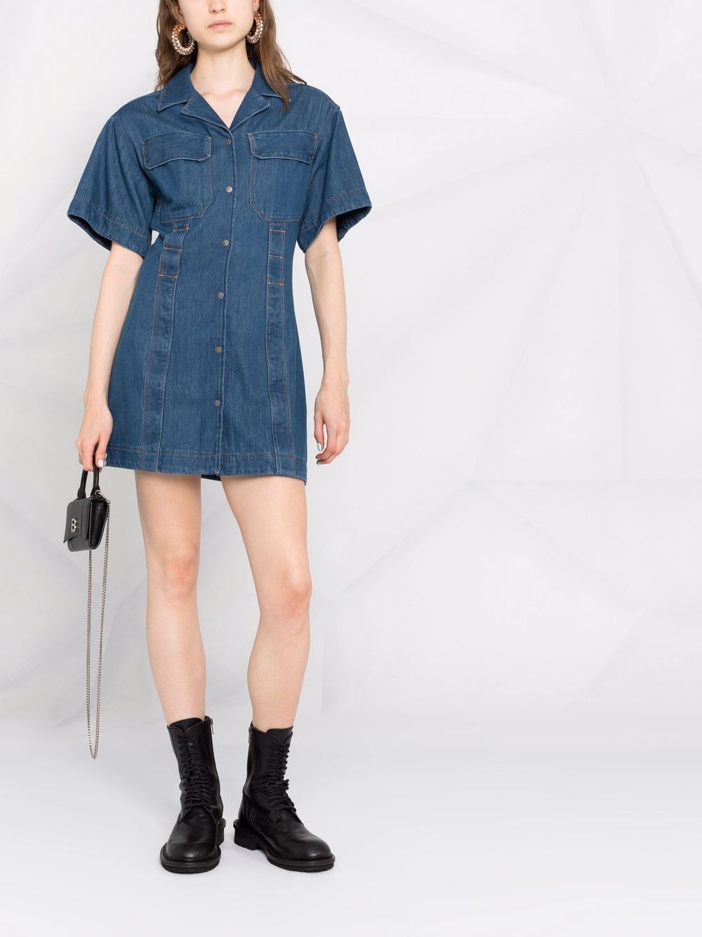 DIESEL® Denim Shirt Dress