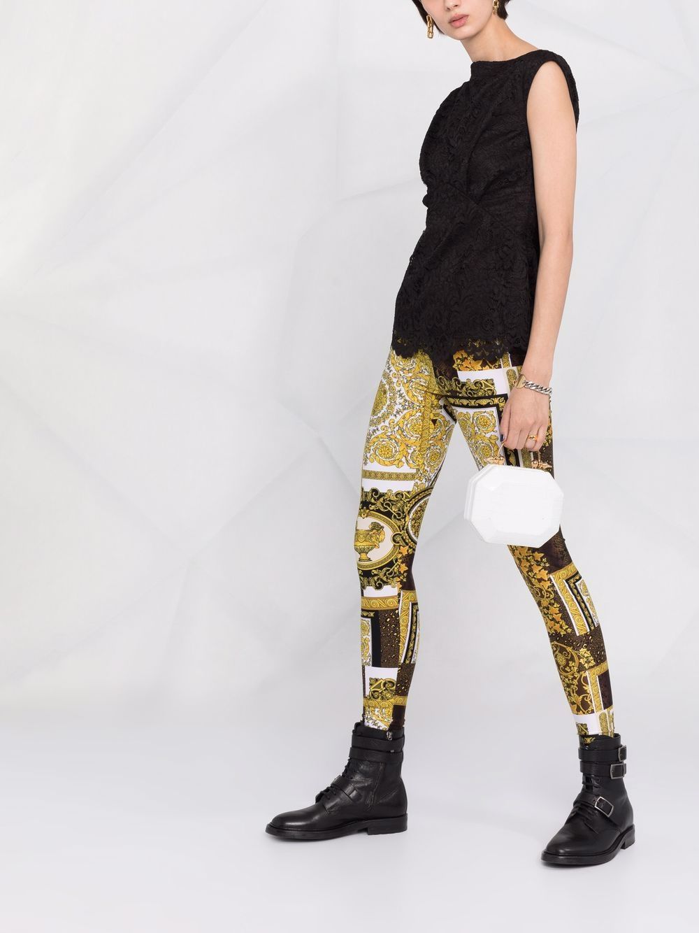 PHILIPP PLEIN Philipp Plein Lace Sleeveless Blouse