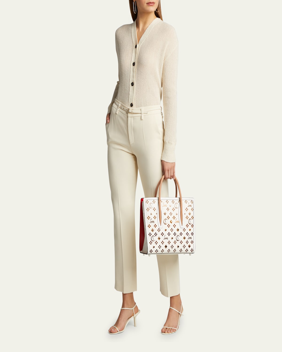 CHRISTIAN LOUBOUTIN Christian Louboutin Paloma Medium Tote