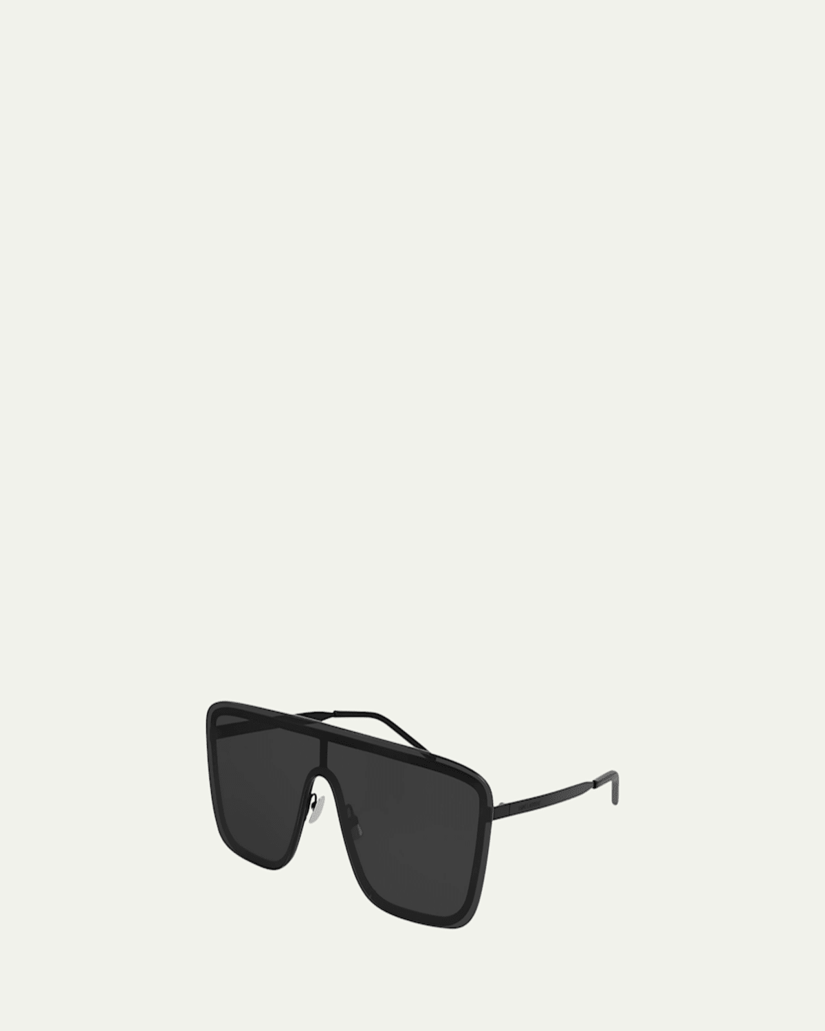 Saint Laurent Luna Shield Sunglasses In Silver - 40% Off 