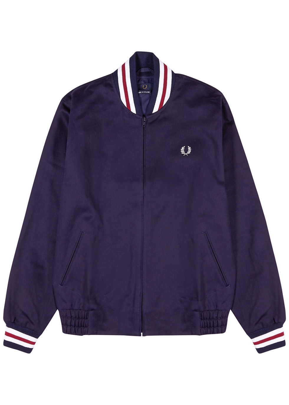 【別注】FRED PERRY / Tennis Bomber Jacket 14400383~navy_0.jpg