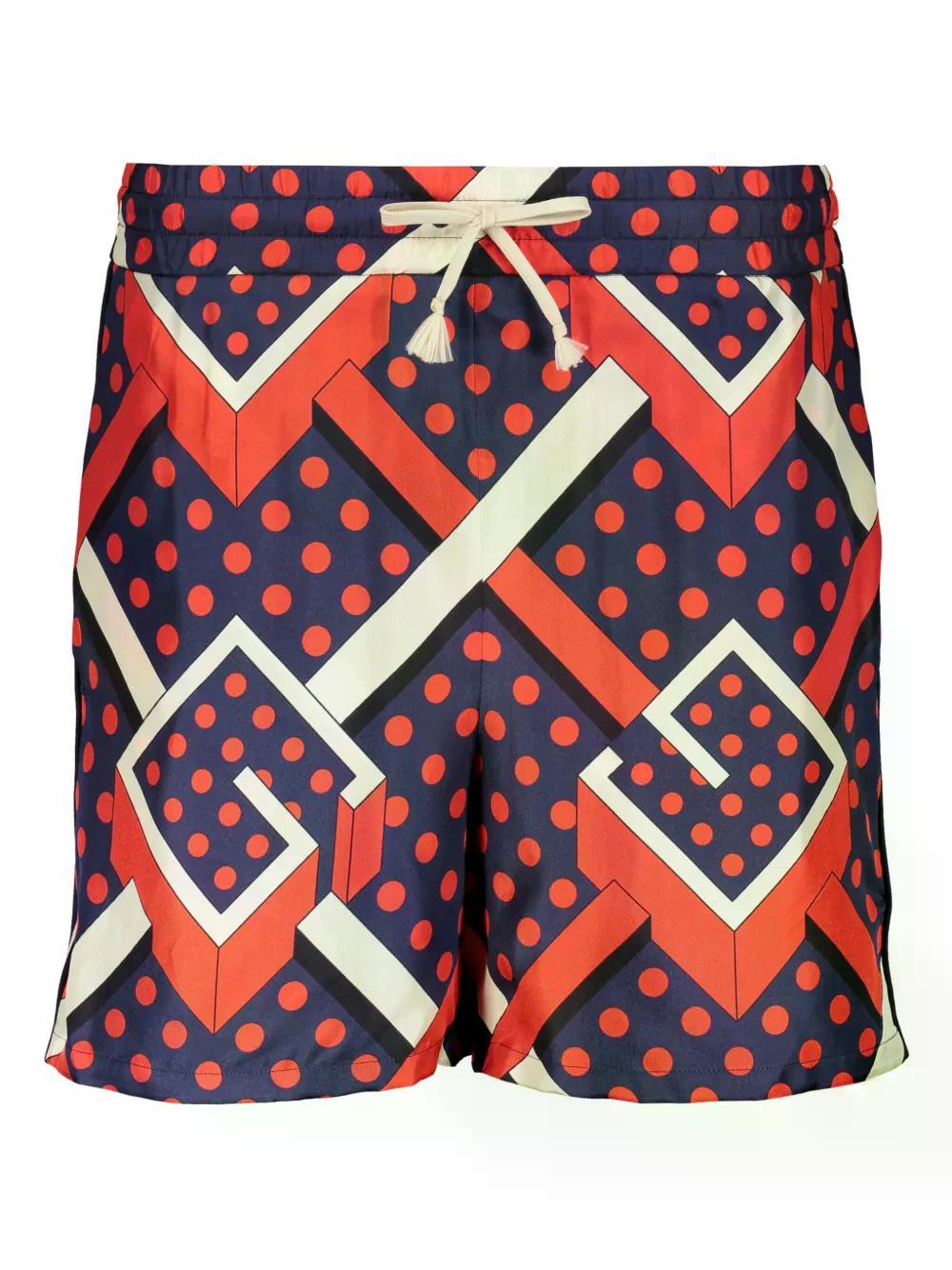 PORTS V Ports V Quilt Front Geometric-Print Shirt
