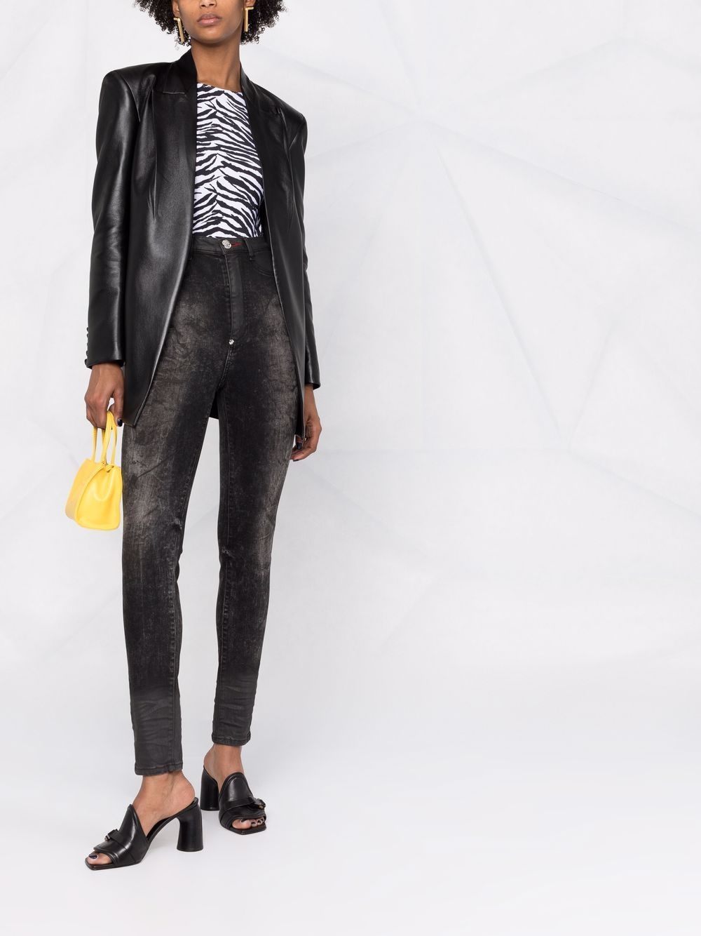 PHILIPP PLEIN Philipp Plein Super High-Waisted Jeggings