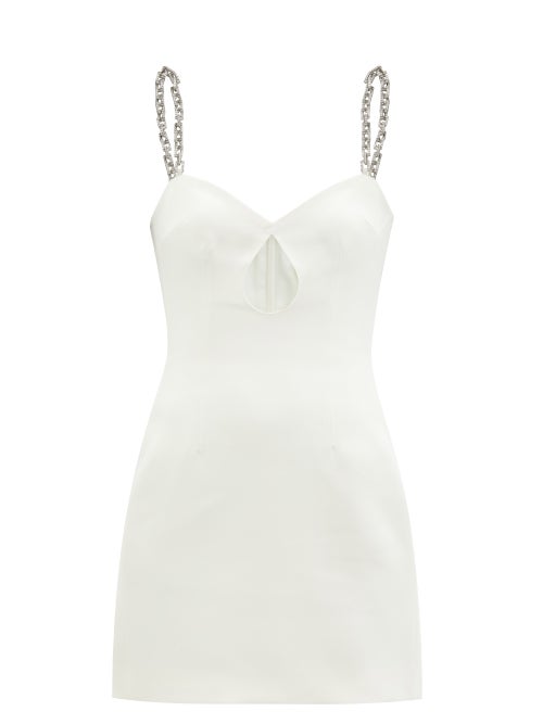 knee length dresses for ladies Steph Crepe Mini Dress main image 1