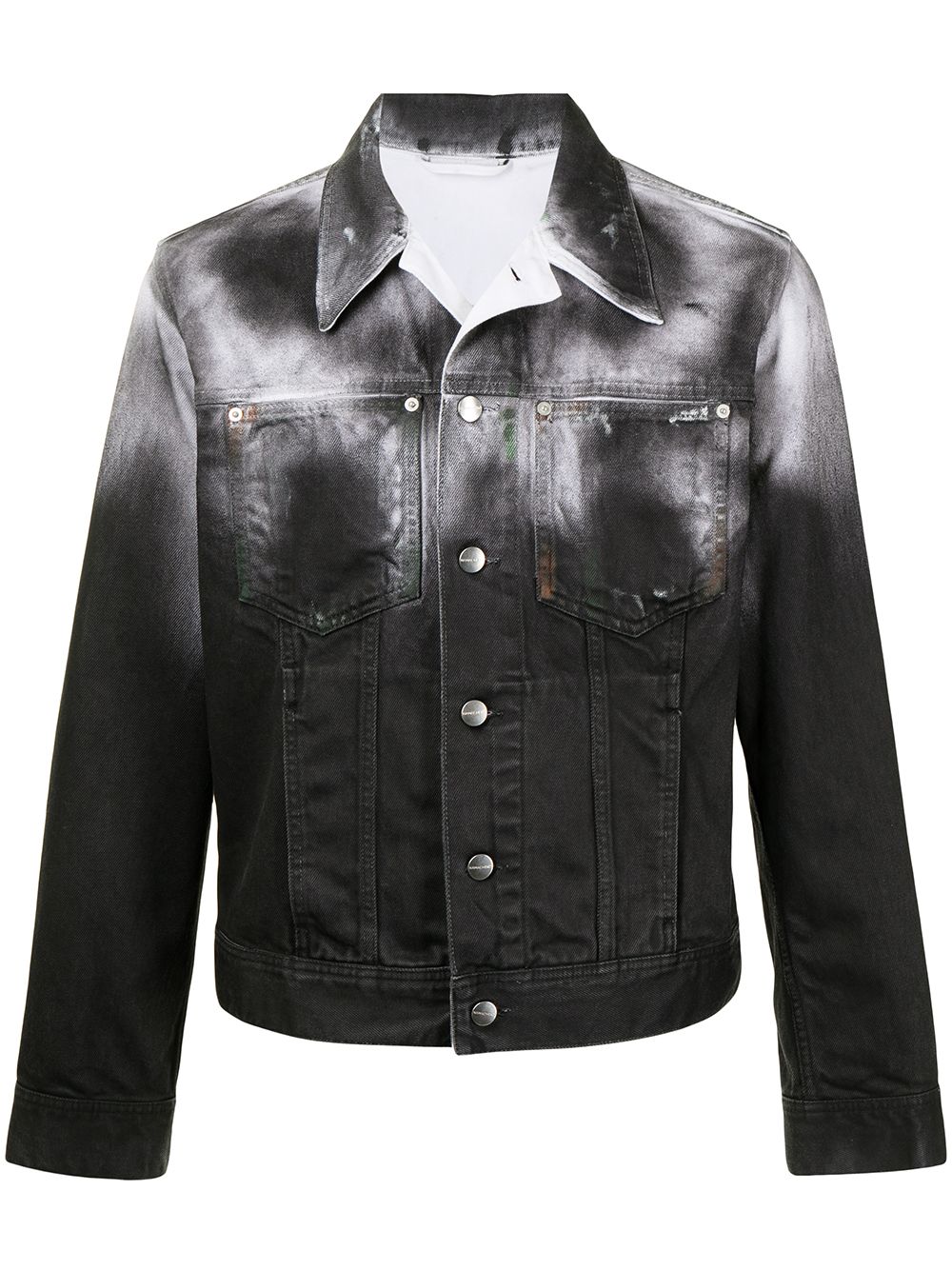 メンズ NAMACHEKO 21SS/WAX PAINT DENIM JACKET