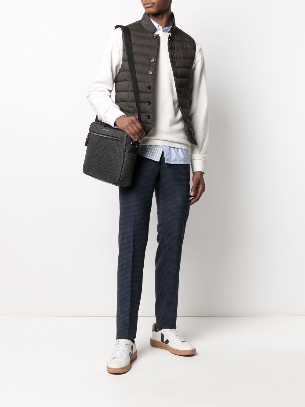 MOORER Moorer Padded Sleeveless Jacket