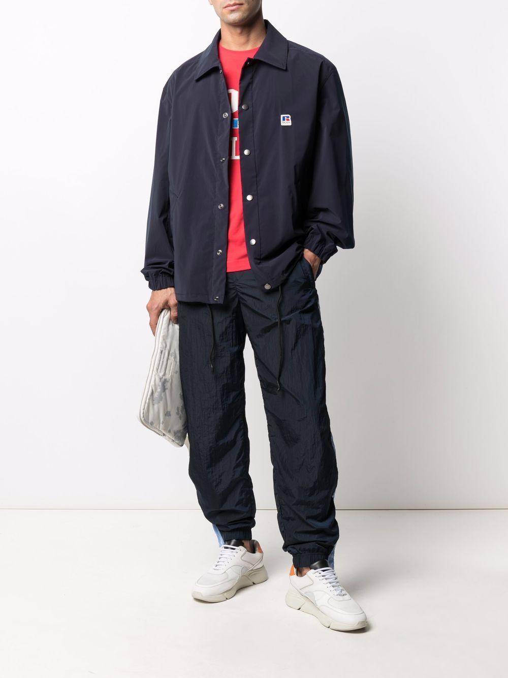 BOSS BOSS Logo-Patch Shirt Jacket