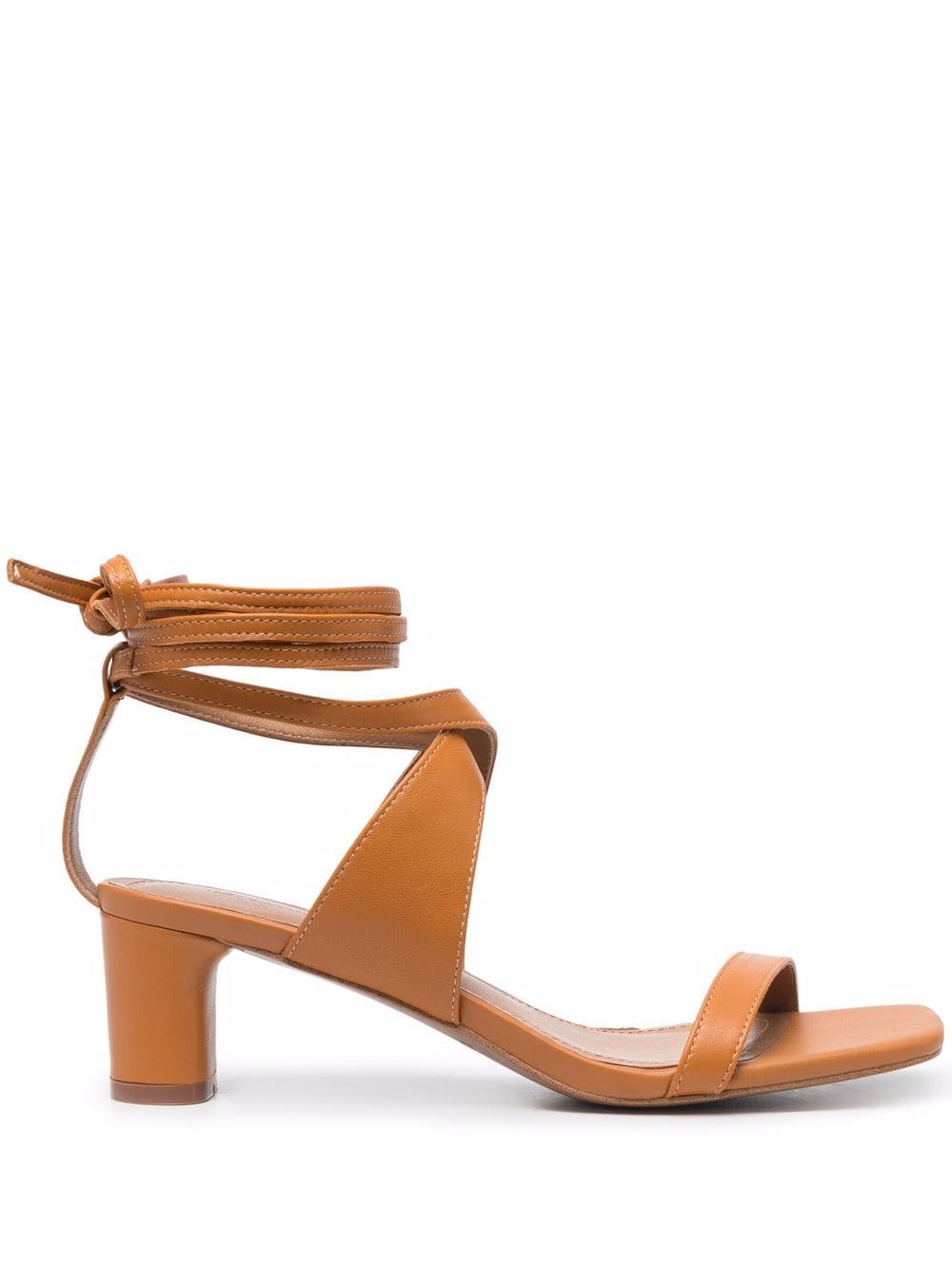 low ankle strap sandals