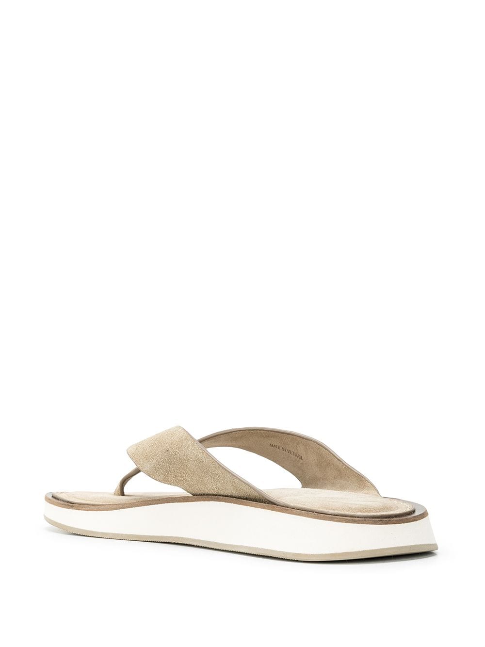 Rag & Bone Parker Suede Thong Sandals In Grey - 14% Off  display picture 1