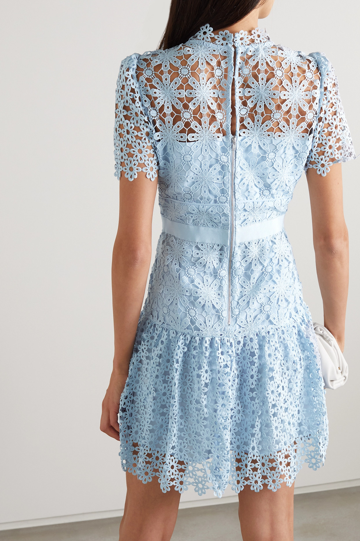 red halter neck lace dress Bella and Bloom Boutique