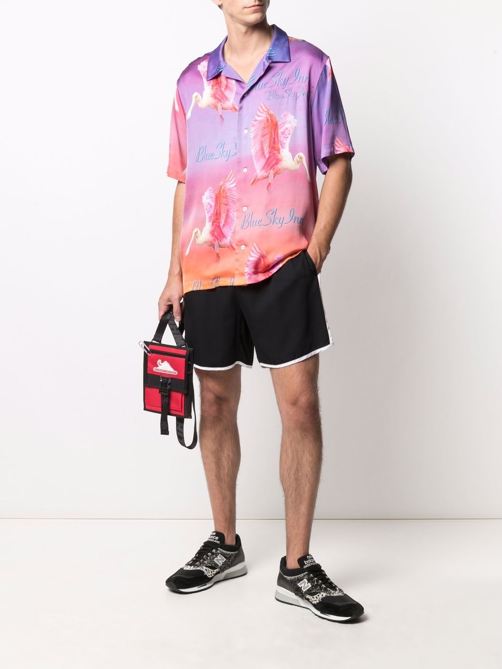 BLUE SKY INN BLUE SKY INN Contrast Stripe Shorts