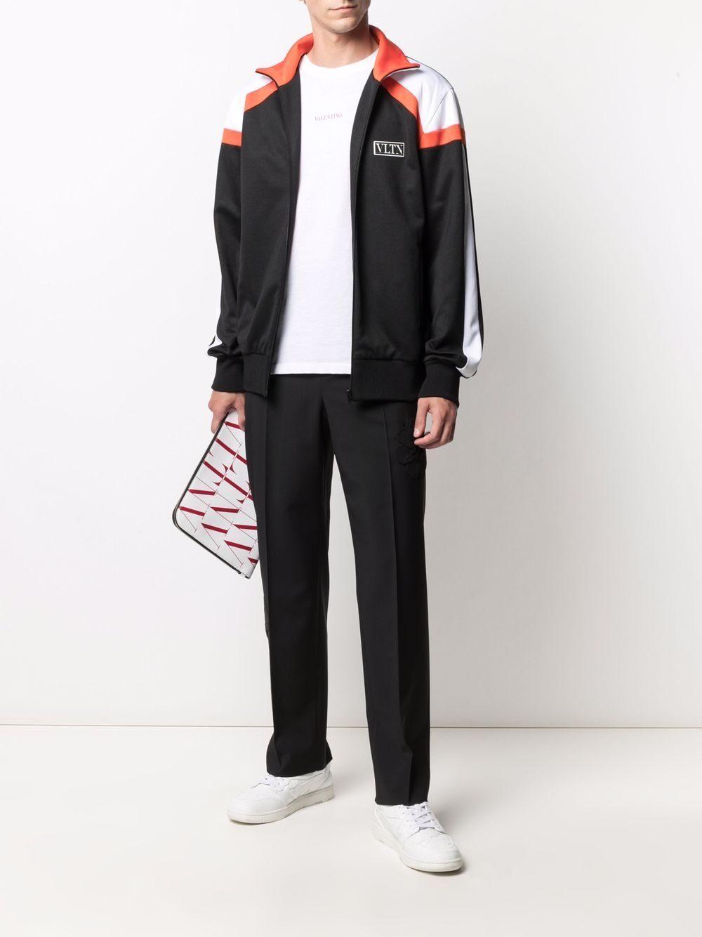 VALENTINO VLTN-Motif Zip-Up Jacket