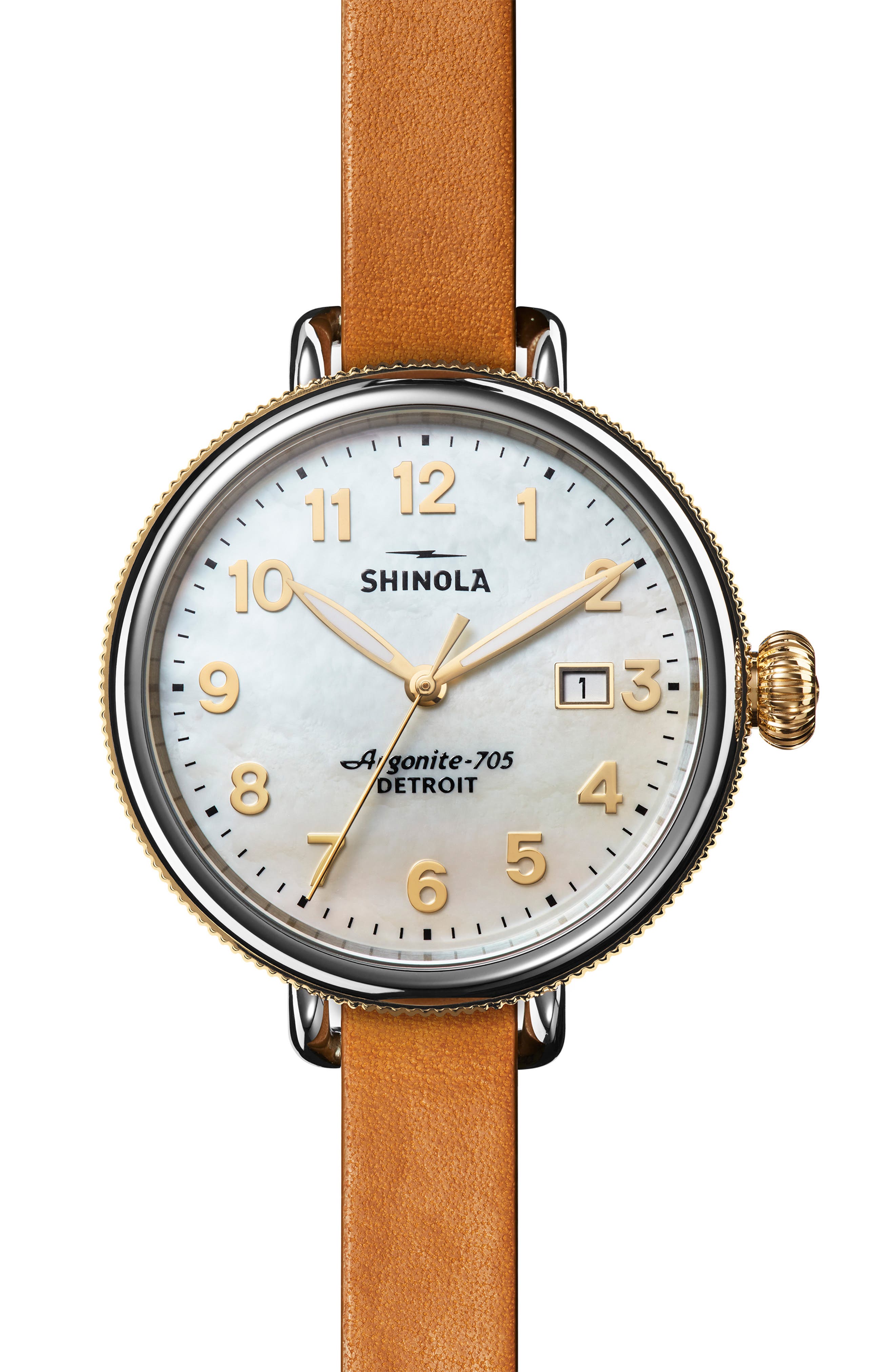 shinola leather strap