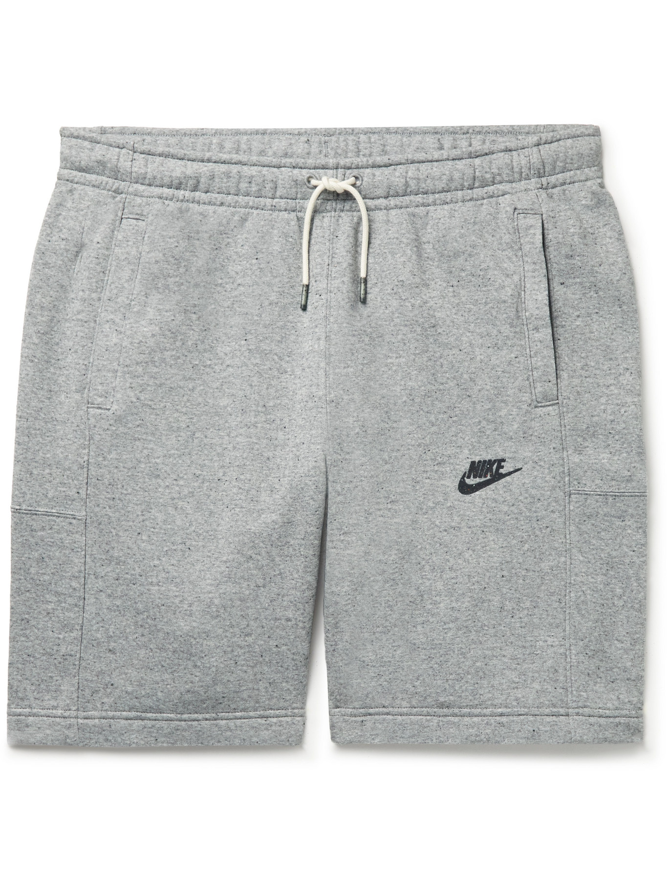 nike cotton shorts grey