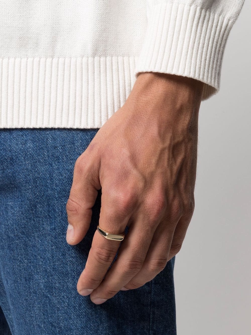 Tom Wood 9kt Knut Ring - Gold | Editorialist