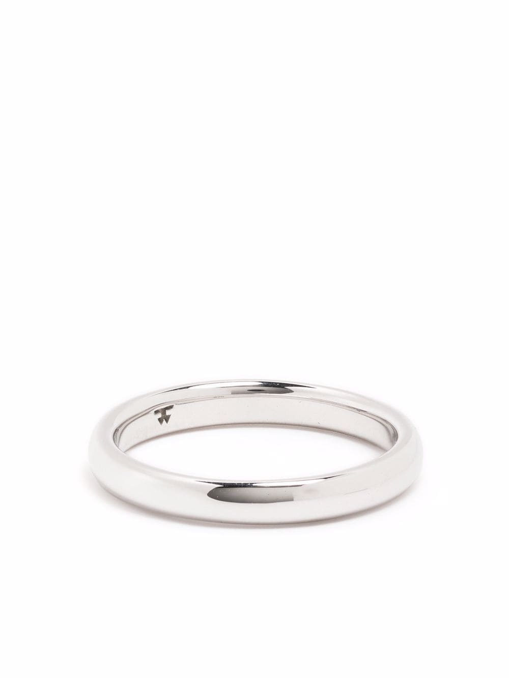 Tom Wood Classic Band Slim Polished Ring - Silver | Editorialist