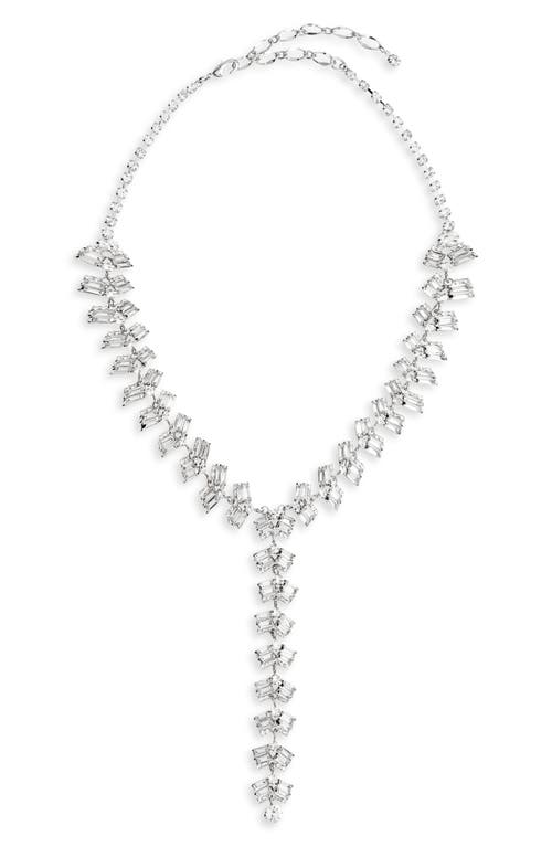 Crystal Y Necklace Editorialist