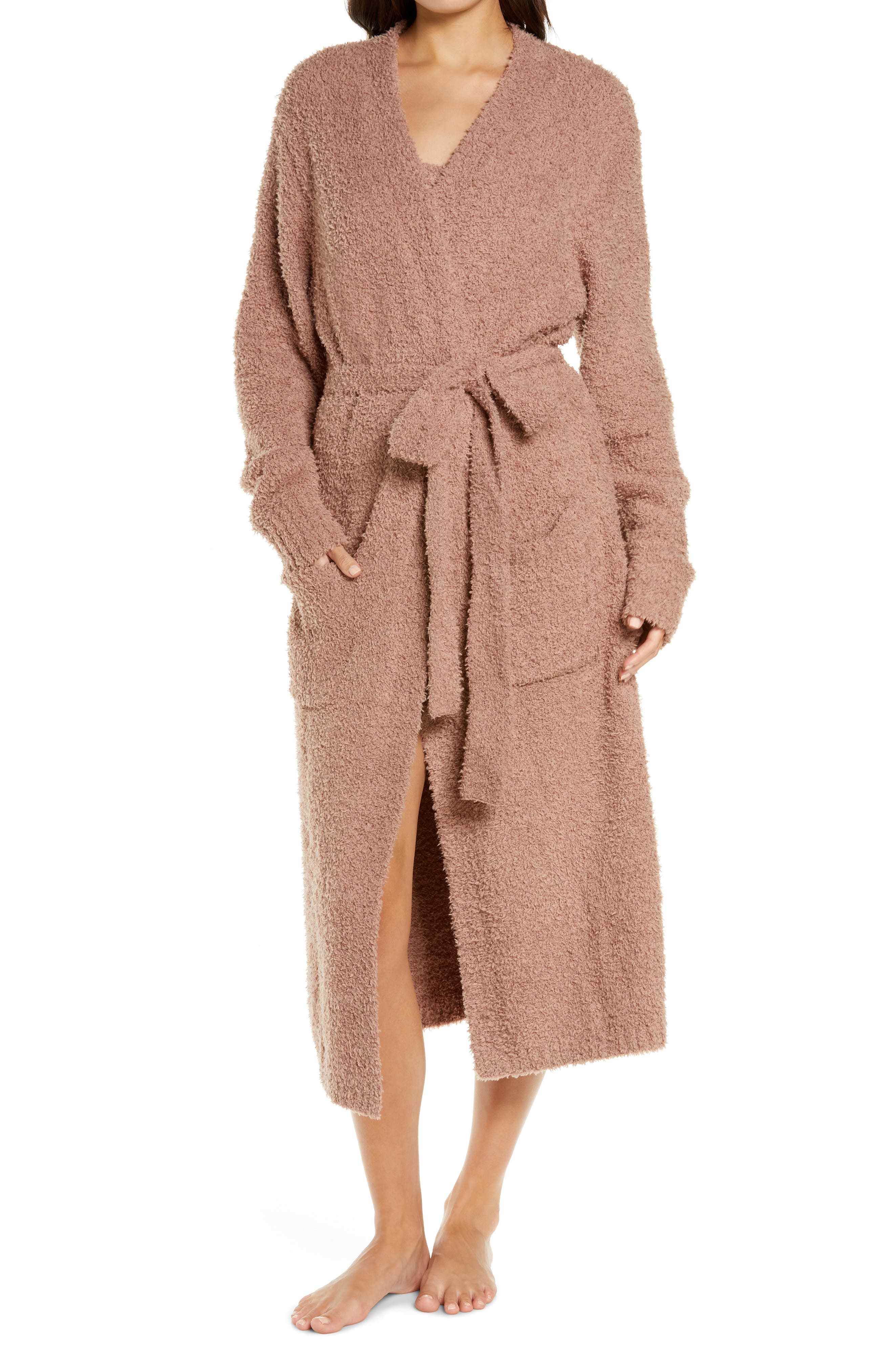 Boucle knit robe Clearance
