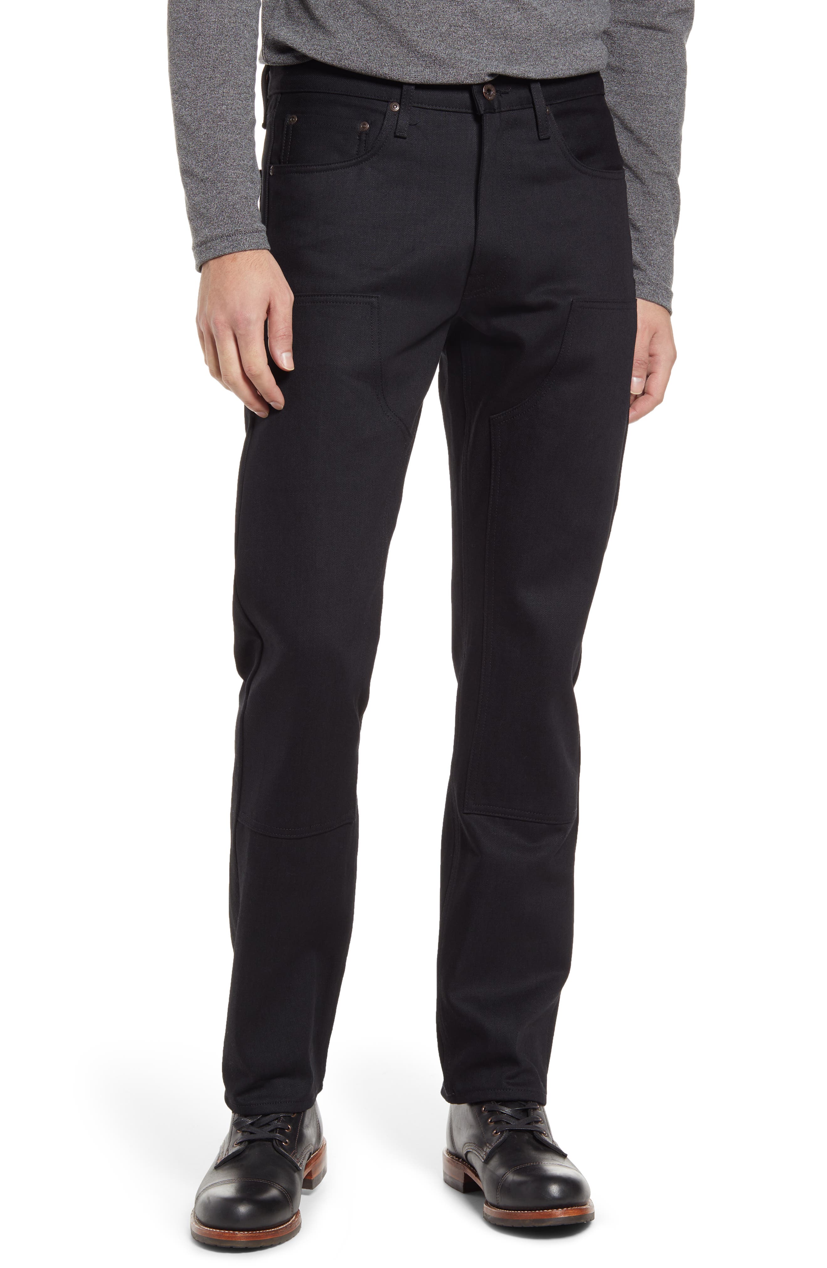 Filson Bullbuck Double Front Jeans - Raw Black | Editorialist