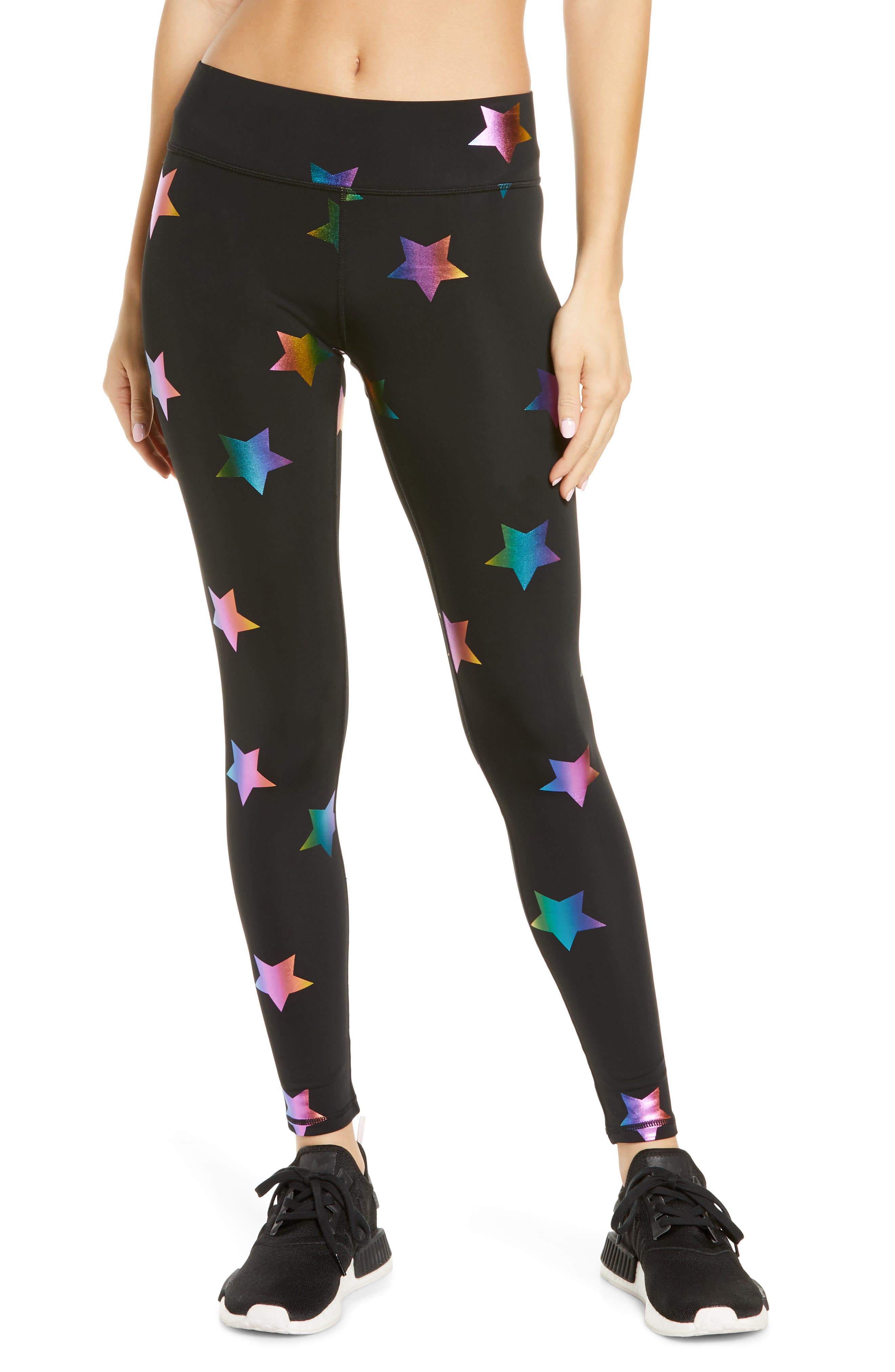 star pattern leggings