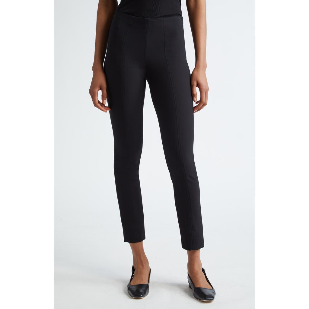 VINCE Mid-Rise Stitch Front Seam Leggings