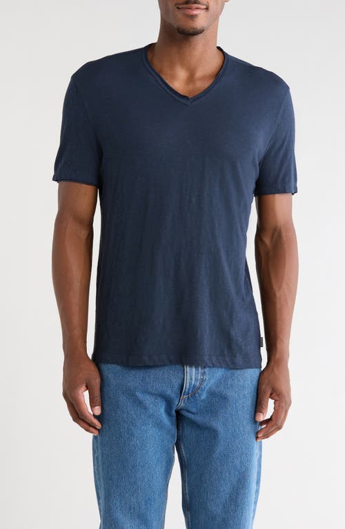 JOHN VARVATOS JOHN VARVATOS Slub Jersey V-Neck T-Shirt