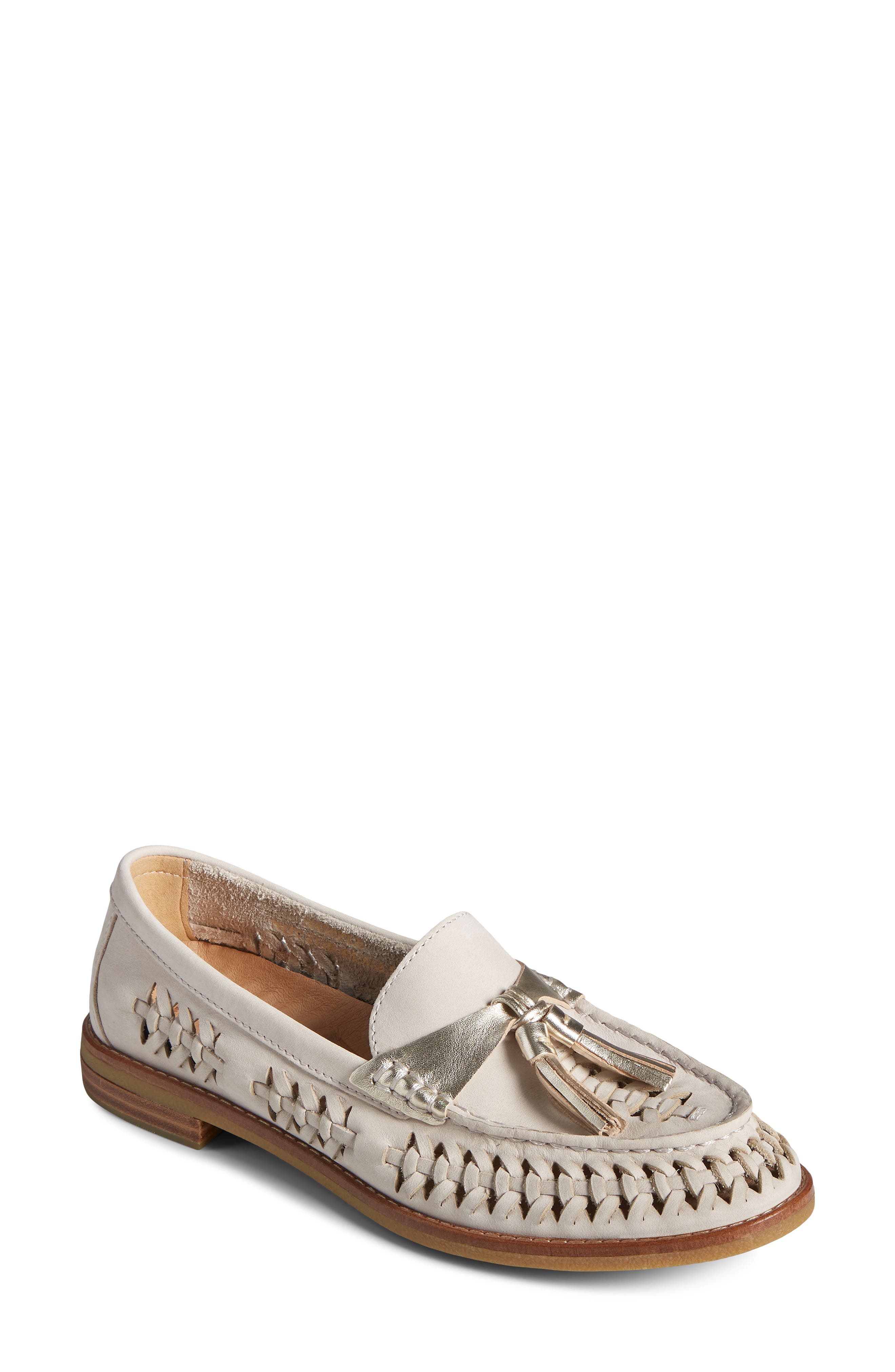 Sperry Seaport Woven Loafer In Ivory - 55% Off | Editorialist display picture 1