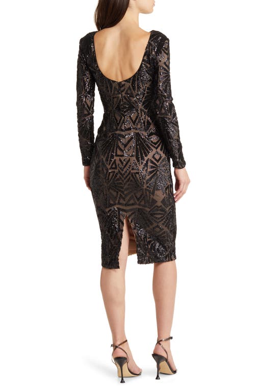 dress the population tabitha sequin dress Dress The Population Women's S Tabitha Sequin Mini dress Gold cap Sleeve Party