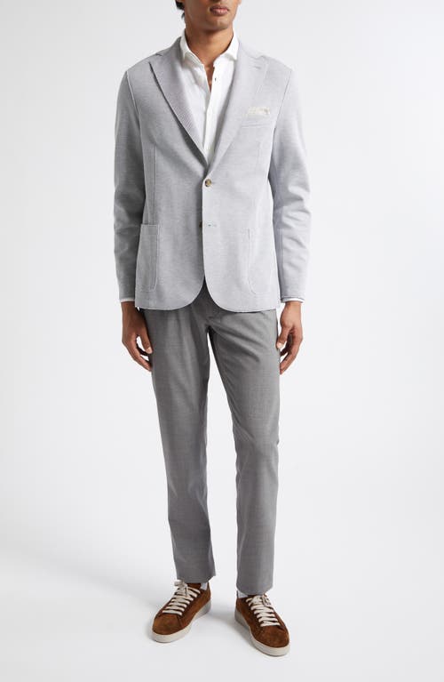 ELEVENTY Eleventy Slim Fit Jersey Sport Coat