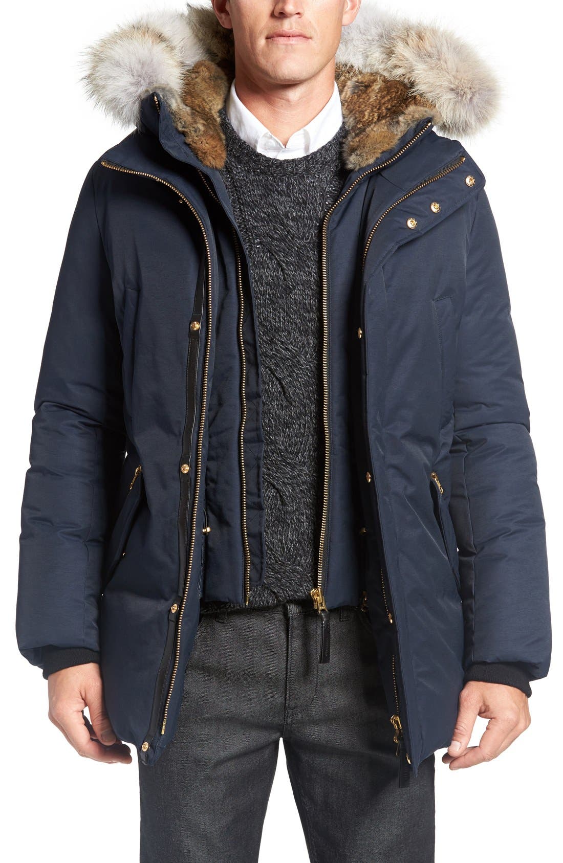 mackage edward navy