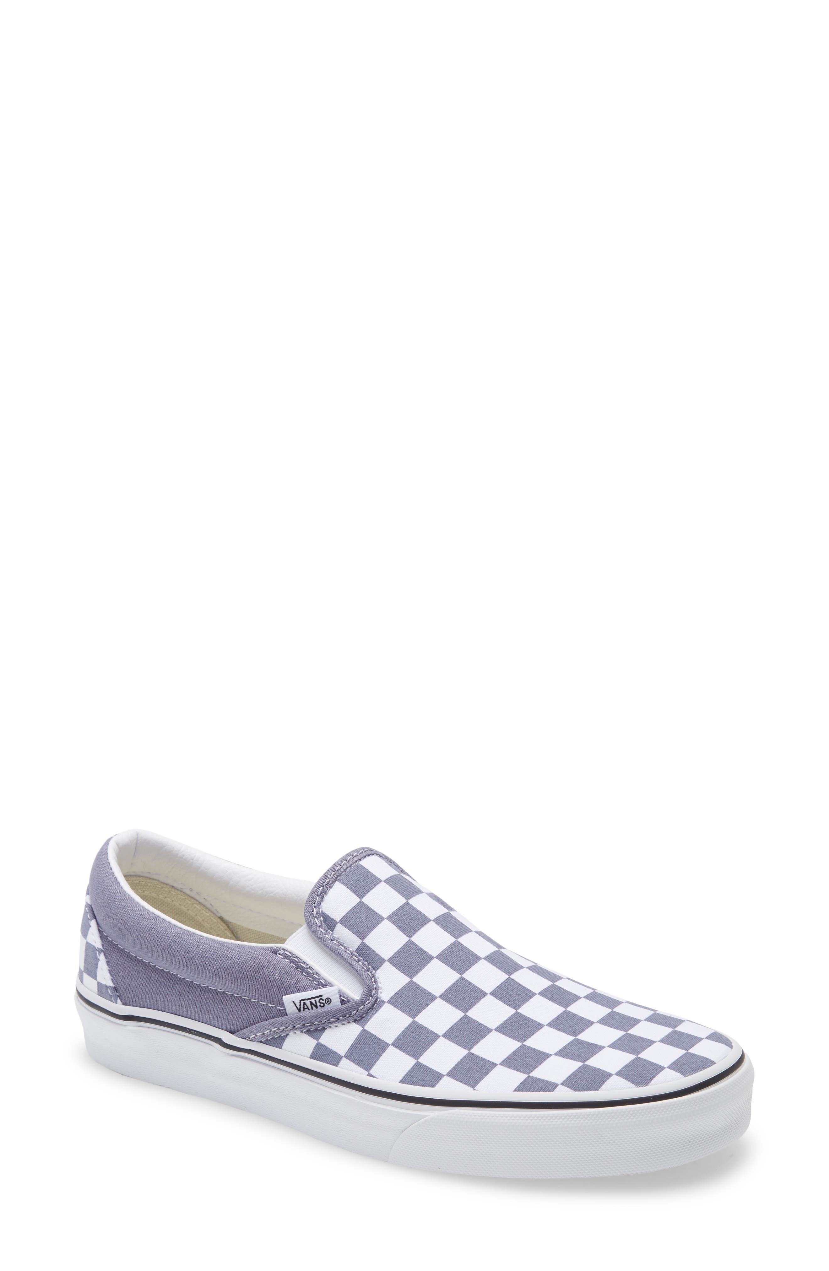 blue granite checkered vans