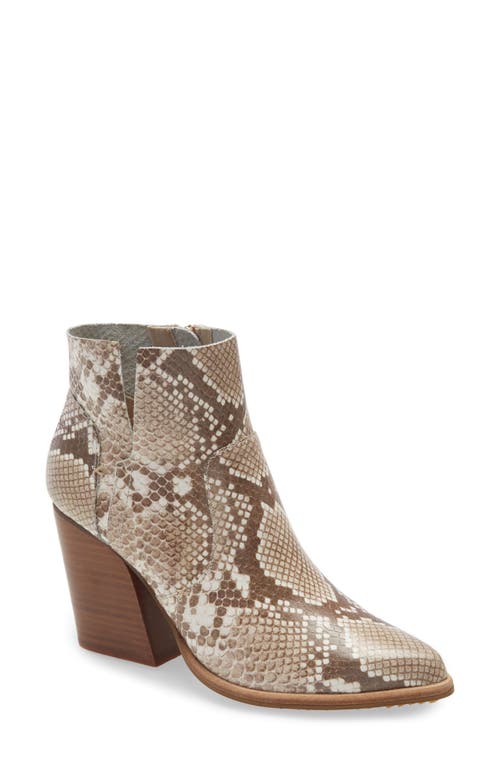 Kelsi Dagger Brooklyn Vale Pointed Toe Bootie In White Wash Leather ...