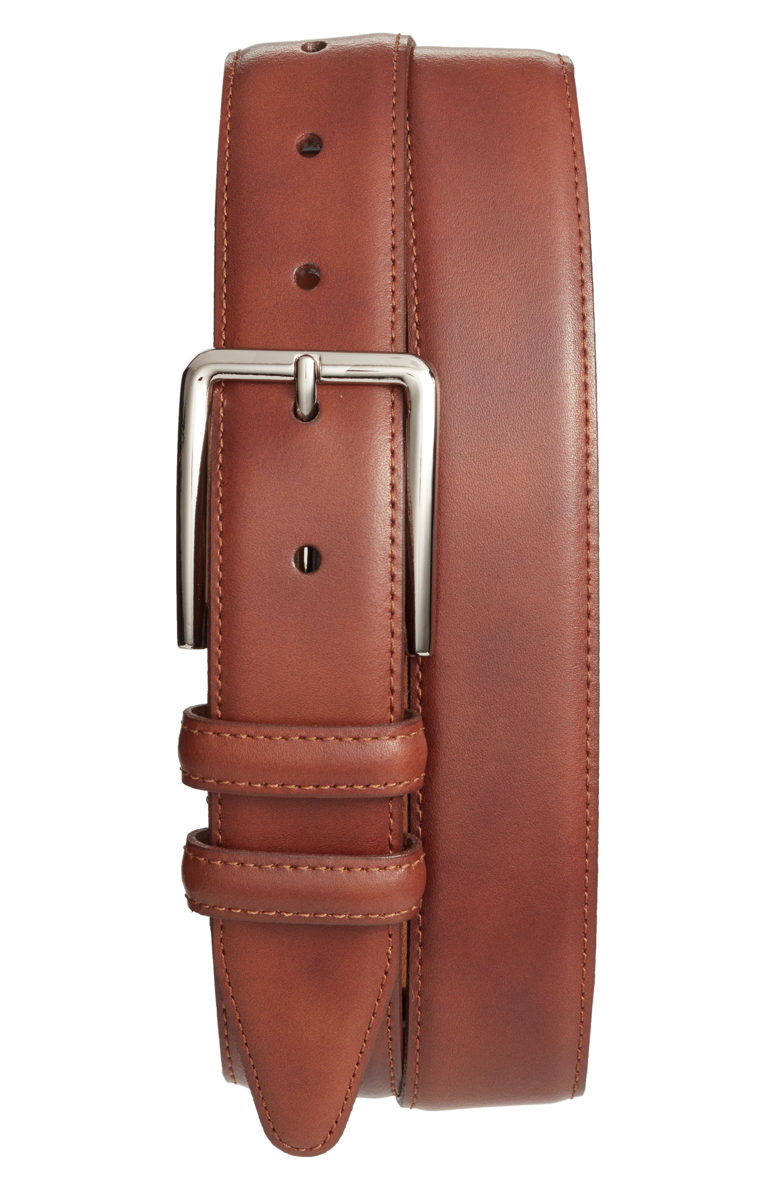Cognac ferragamo belt Clearance