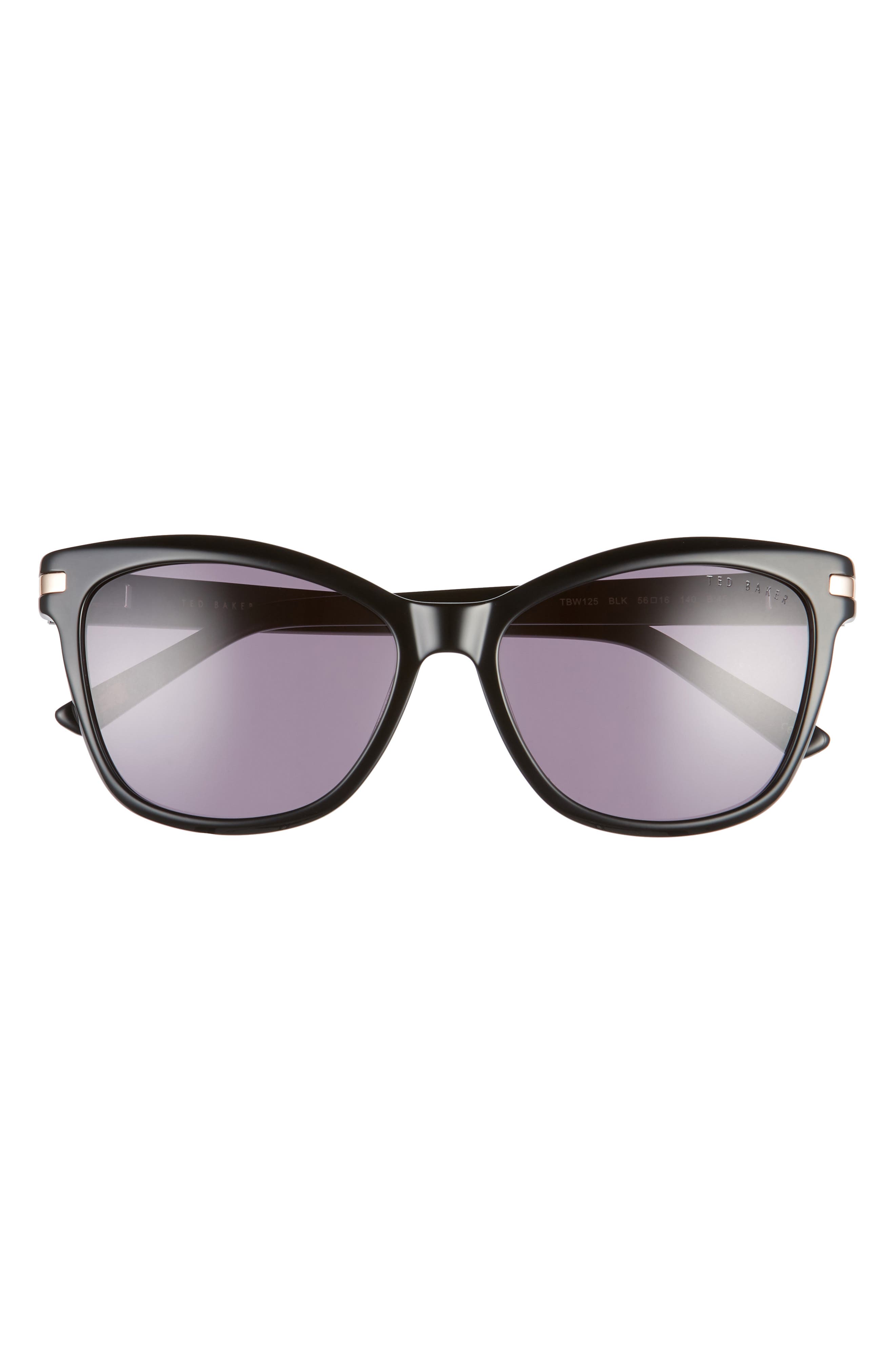 Ted Baker London 56mm Gradient Cat Eye Sunglasses - Black 