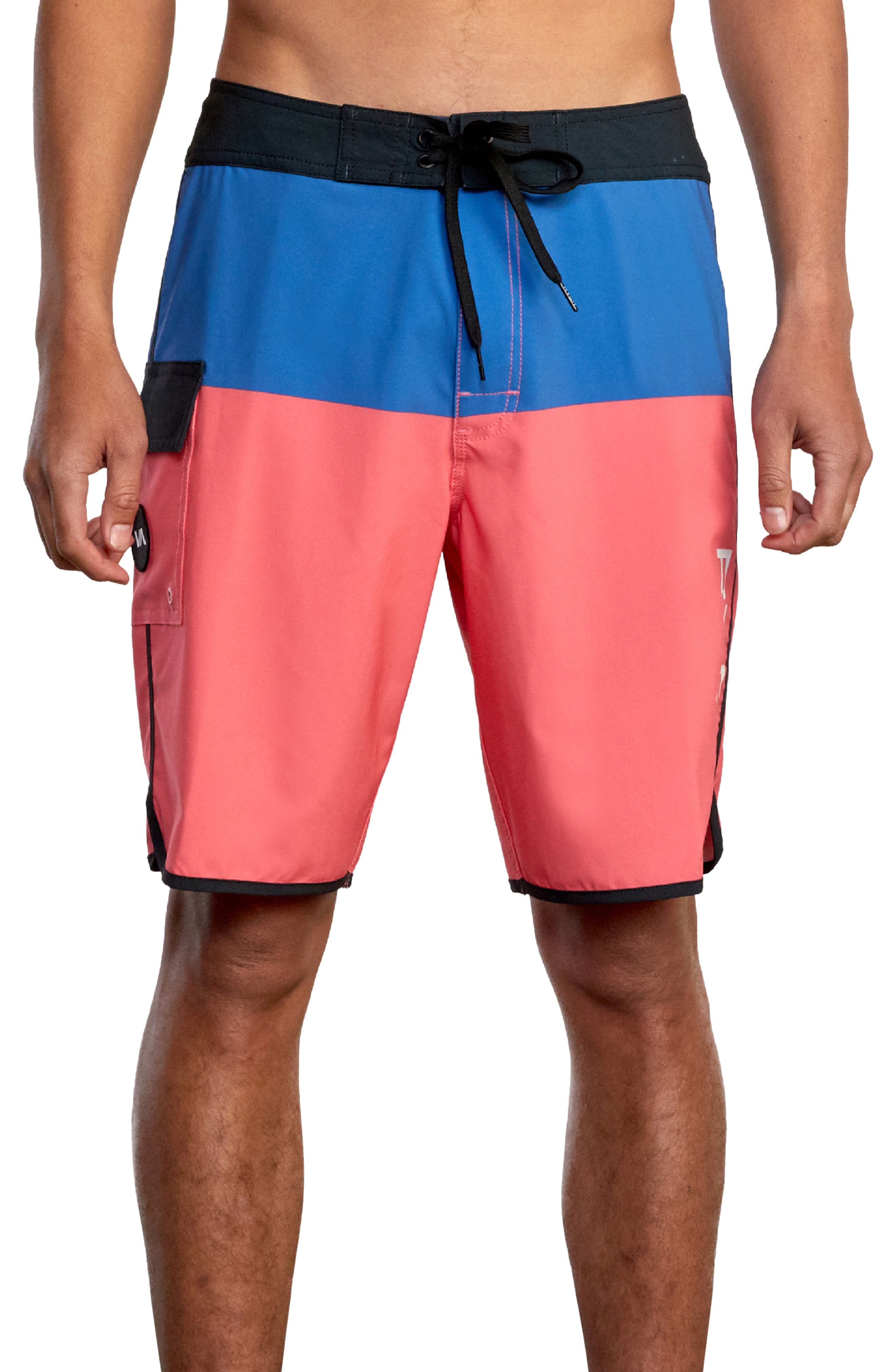 eastern' Scalloped Hem Board Shorts 