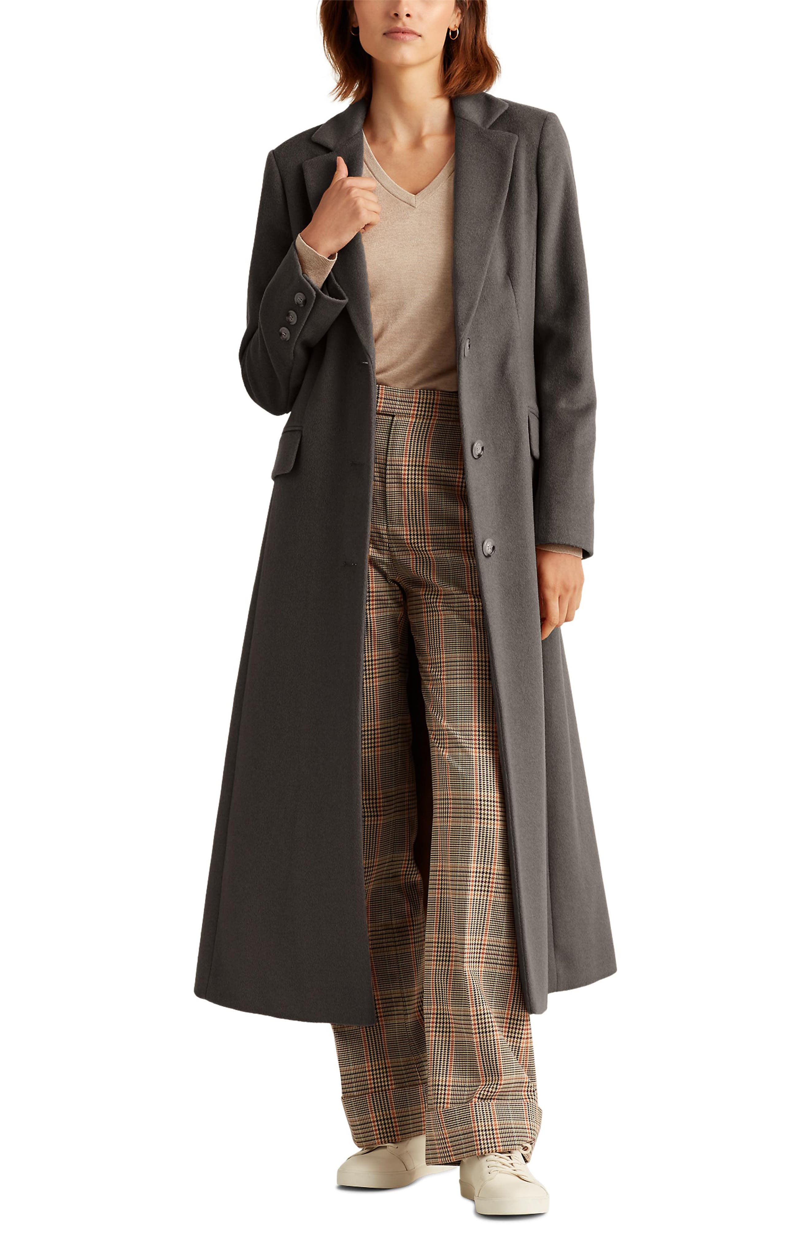 longline coat womens