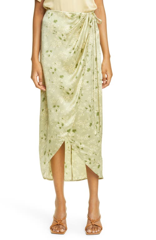 超大特価 レベッカ テイラー Rebecca Taylor レディース スカート ラップスカート Adela Fleur Silk Faux Wrap Skirt Bamboo Combo 第1位獲得 Tiendabudada Com