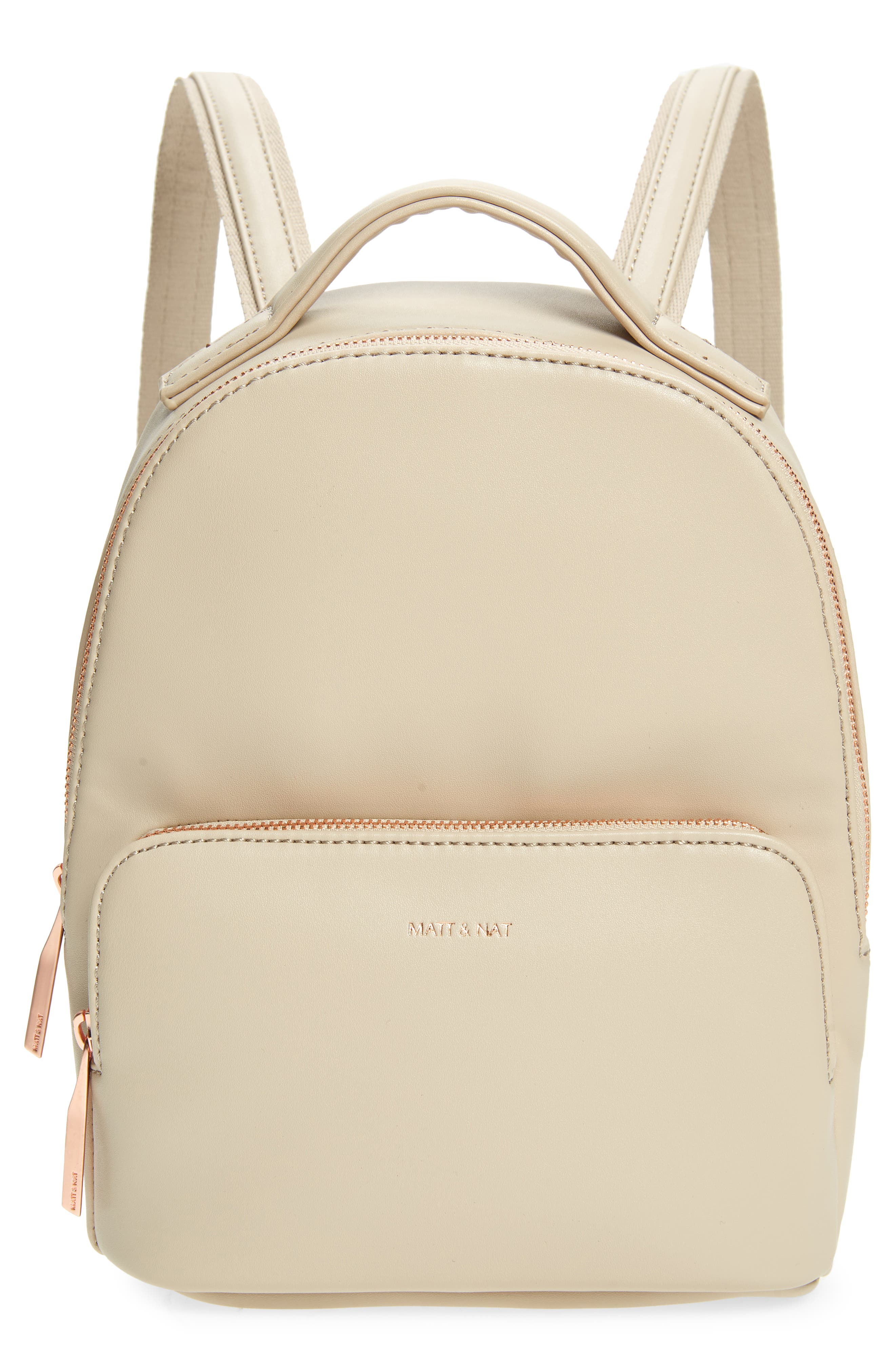 Matt & Nat Carosm Vegan Leather Backpackbeige - Veil 